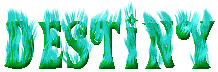 Destiny (in Glitter Text)