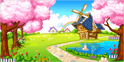 pink trees (in Animated GIFs)