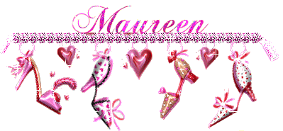 Maureen (in Glitter Text)