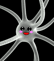 kawaii neuron (in Clipart)