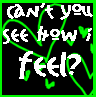 Can't you see how I feel? Icon (in Stickers)